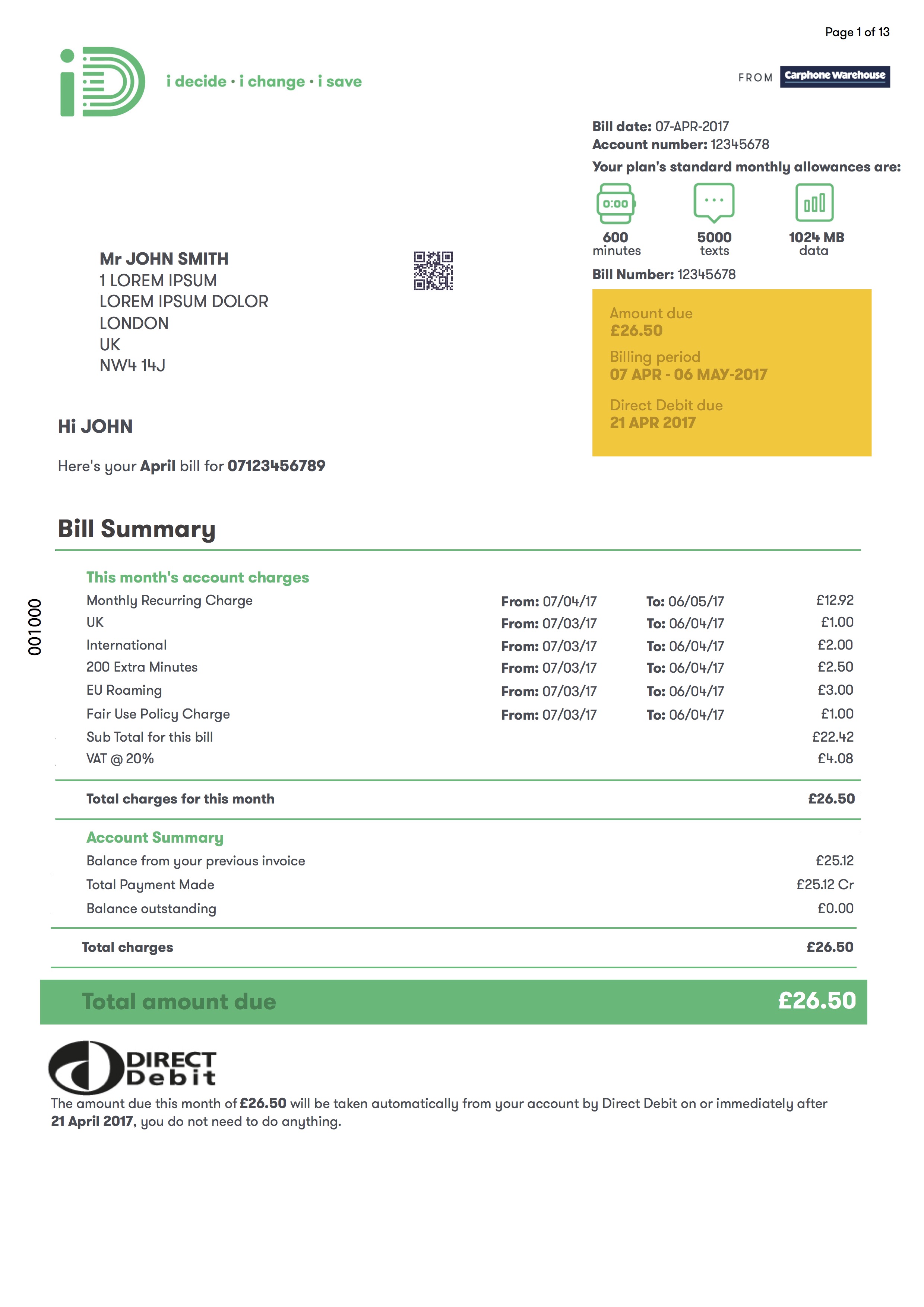 Understanding My Bill Mobile Trinidad Bank2home